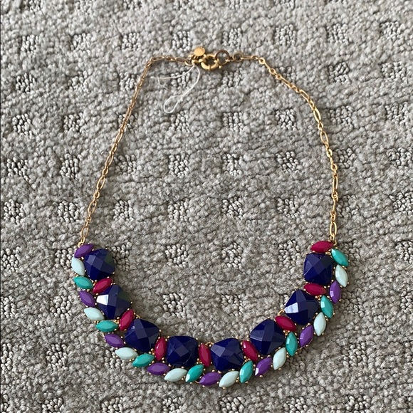 J. Crew | Jewelry | J Crew Rhinestone Necklace | Poshmark